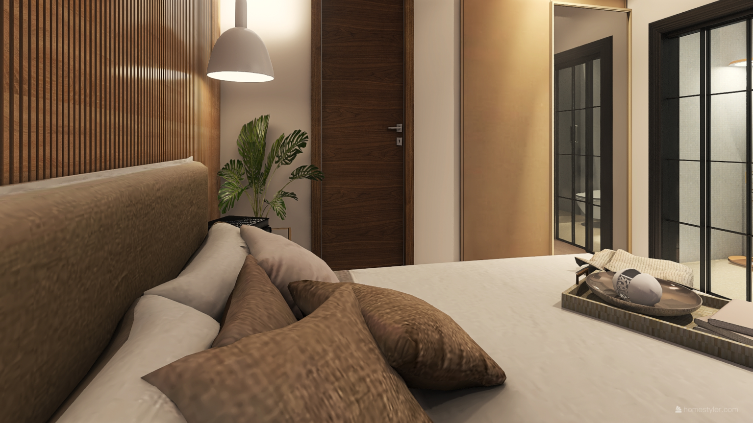 Styling a 7 square metre bedroom is not challenging!