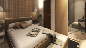 Styling a 7 square metre bedroom is not challenging!